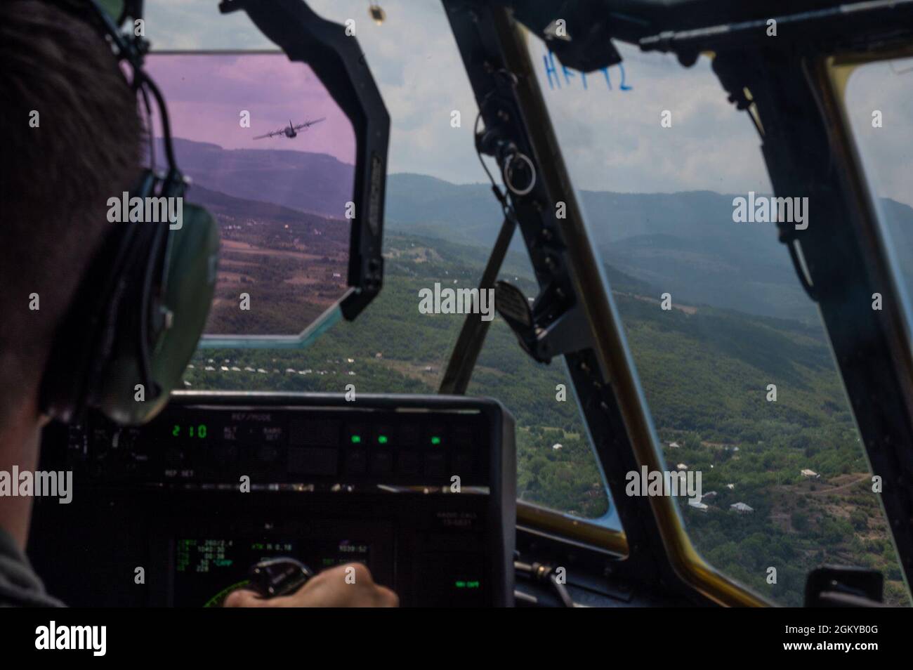 U.S. Air Force Lt. Col. Beau Tresemer, 37th Airlift Squadron commander ...