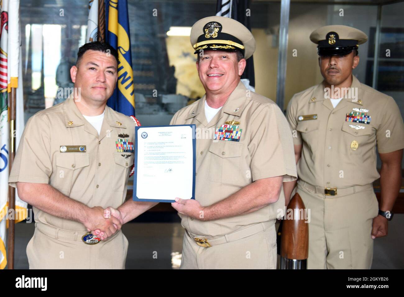Master chief petty officer pinning ceremony hi-res stock photography ...
