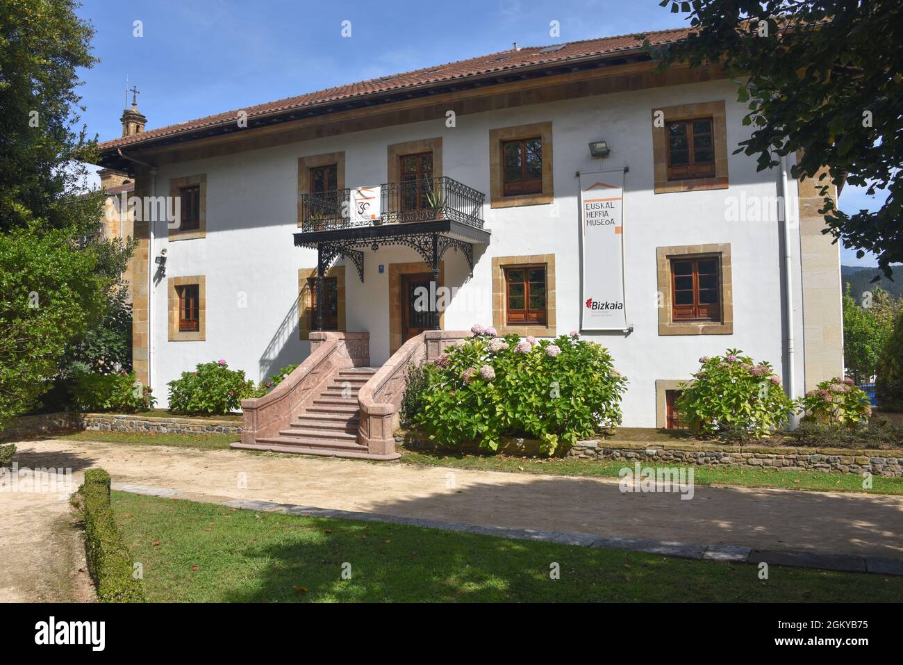 Guernica, Spain - 11 Sept 2021: Museum of the Basque Country, Euskal ...