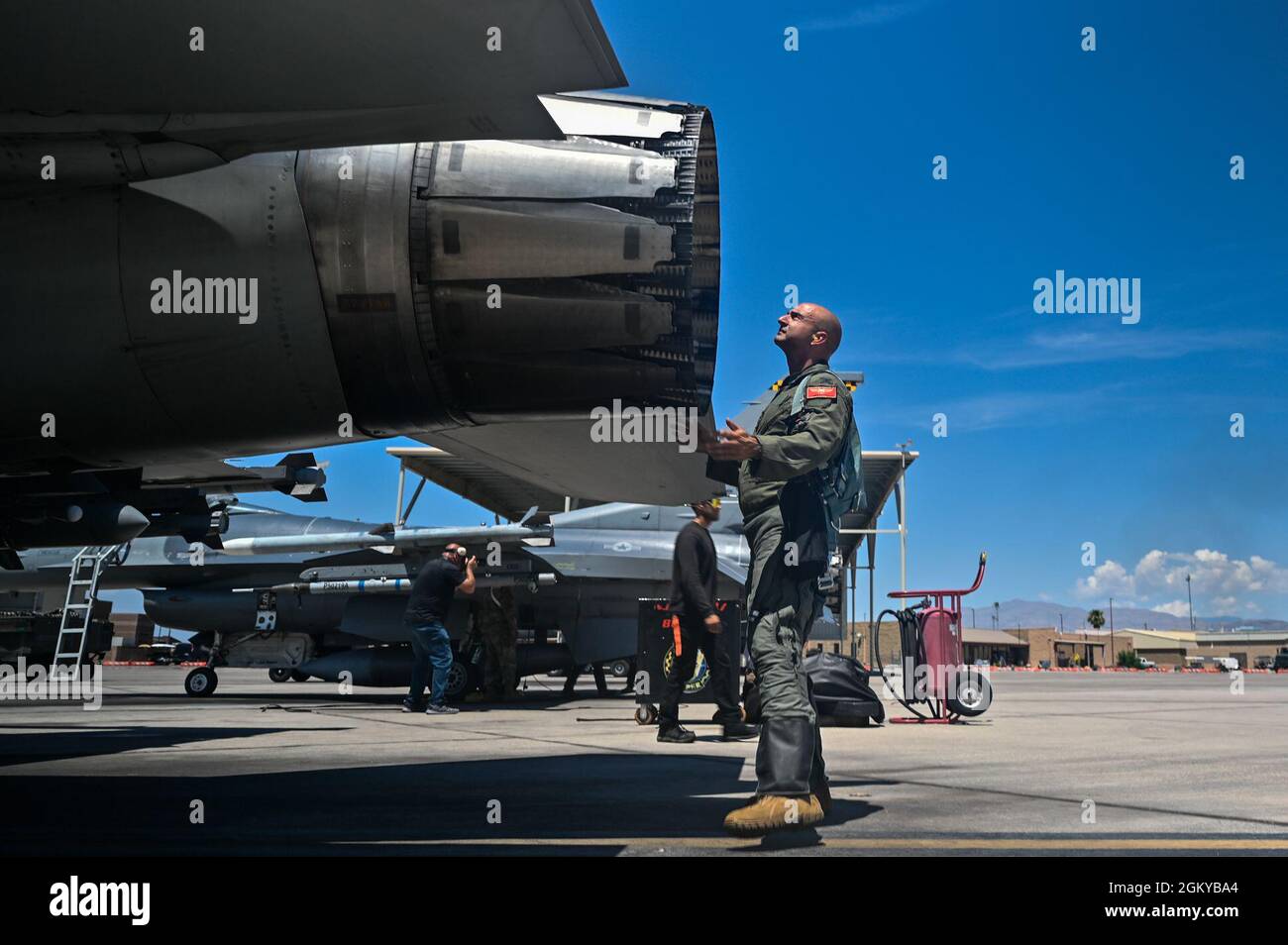 U.S. Air Force Col. Cameron Dadgar, Nevada Test and Training Range ...