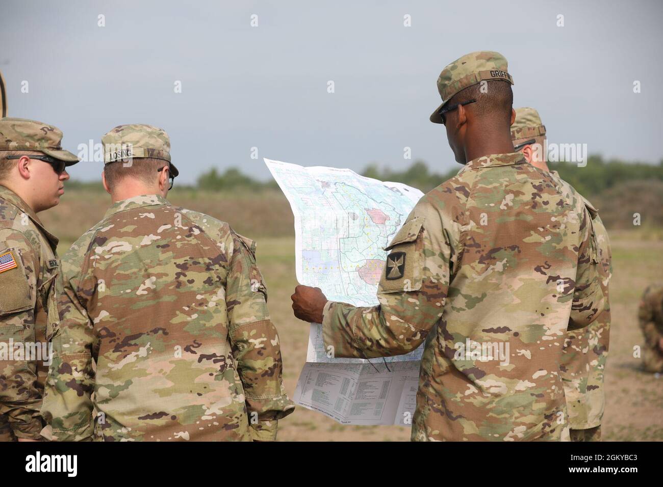Soldier's from the 224th Transportation Company under the 1347th CSSB ...