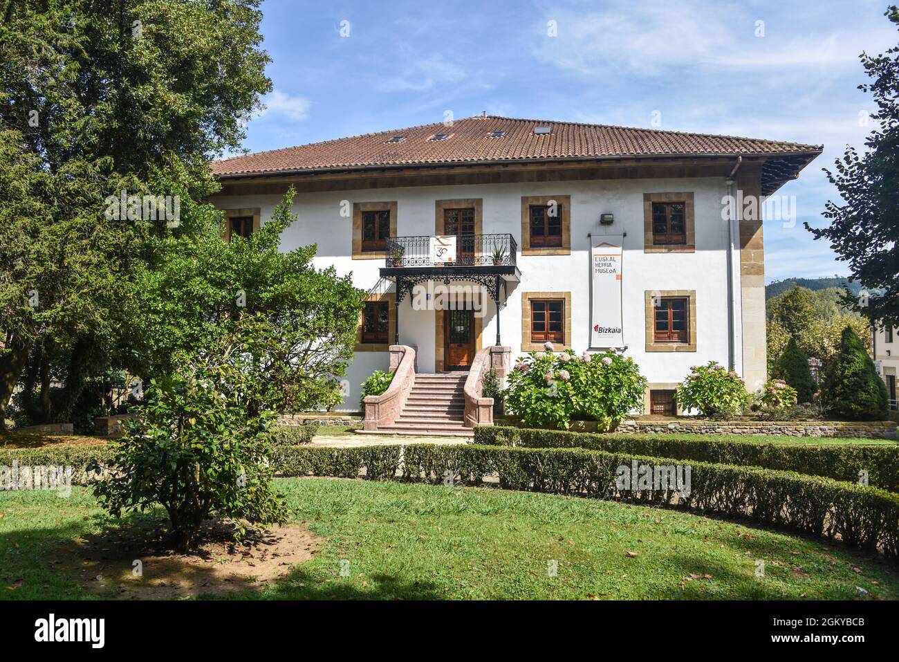 Guernica, Spain - 11 Sept 2021: Museum of the Basque Country, Euskal ...