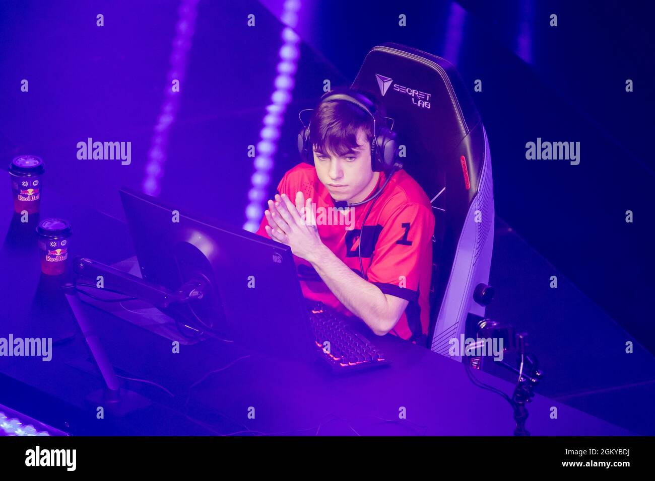 Berlin, Germany. 15th Sep, 2021. Michael "dapr" Gulino of Team ...