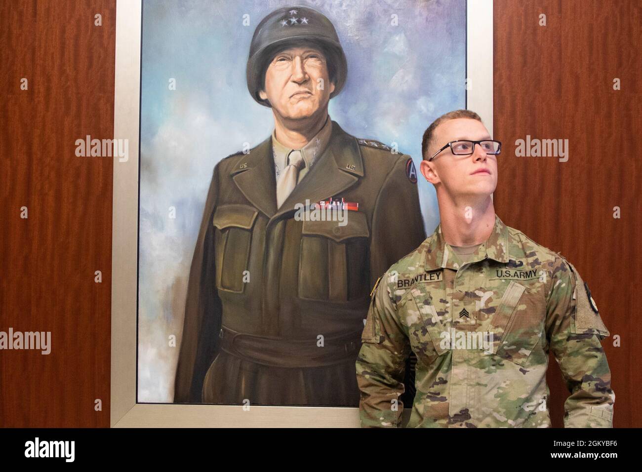 U.S. Army Central hosted its 2021 Best Warrior, Sgt. Brandon Brantley ...