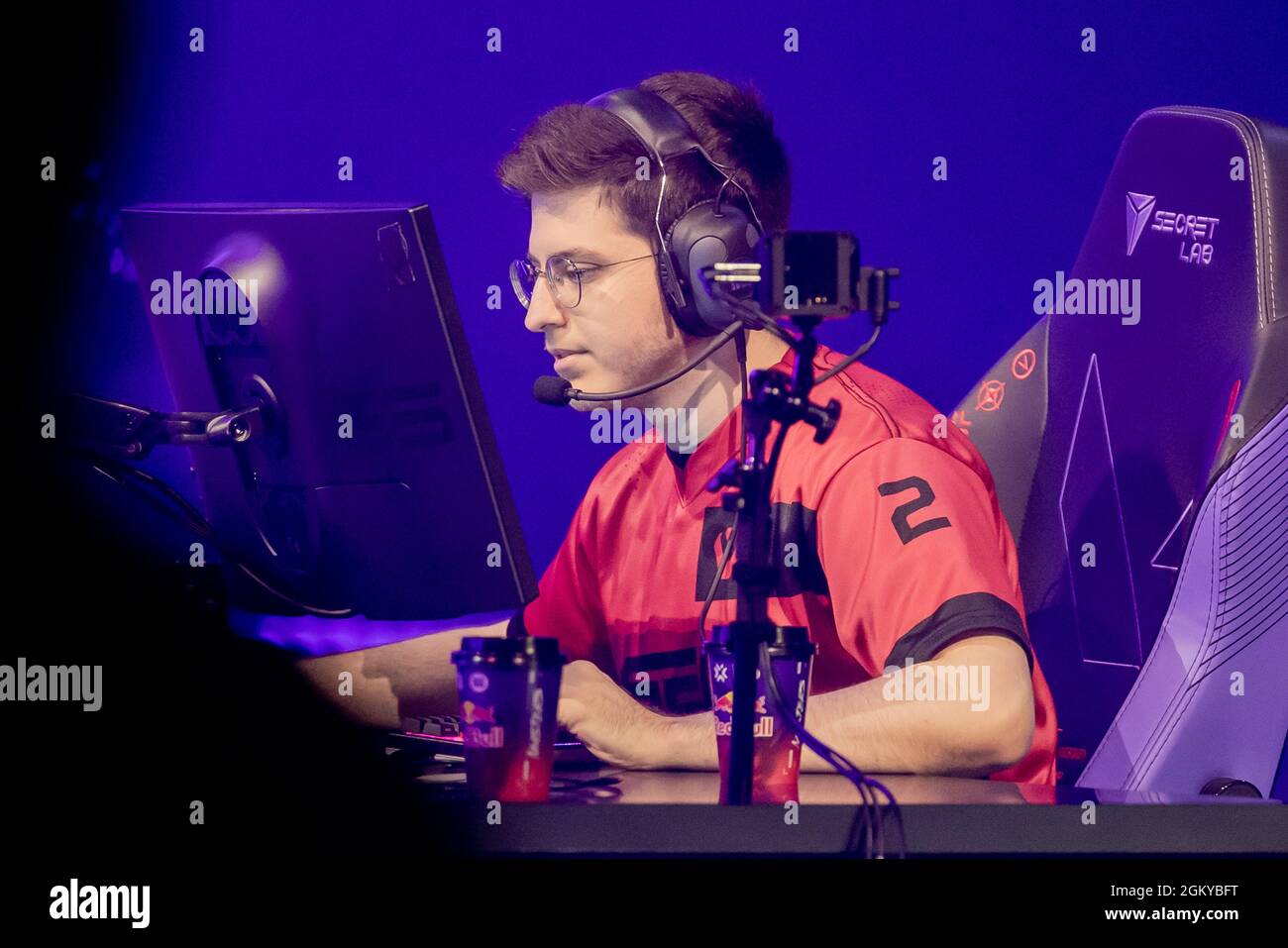 Berlin, Germany. 15th Sep, 2021. Jared "zombs" Gitlin of Team Sentinels ...