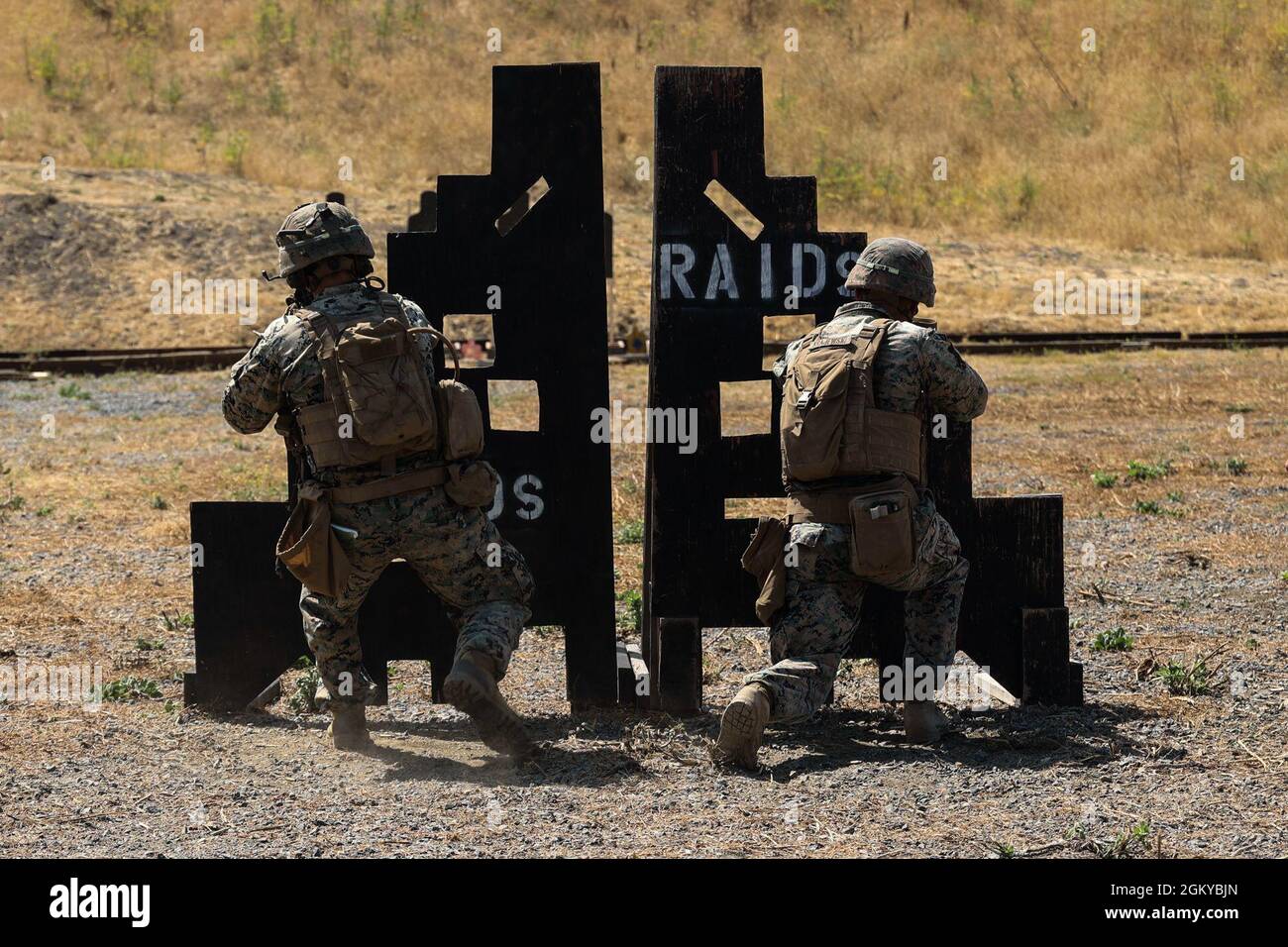 U.S. Marines with 1st Battalion, 5th Marines, 1st Marine Division ...
