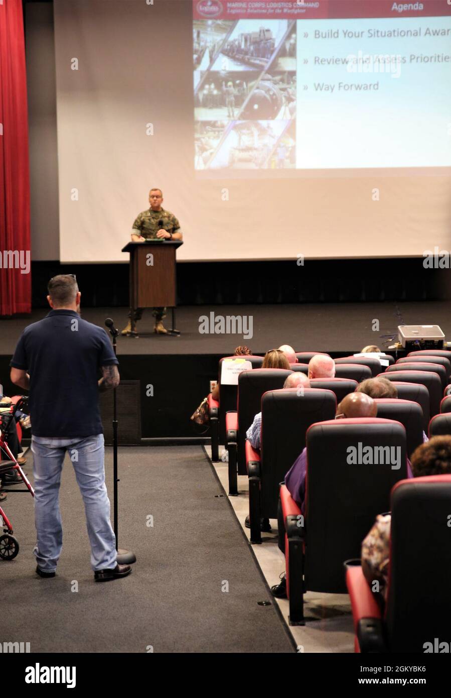 U.S. Marine Corps Maj. Gen. Joseph Shrader, commanding general, Marine ...