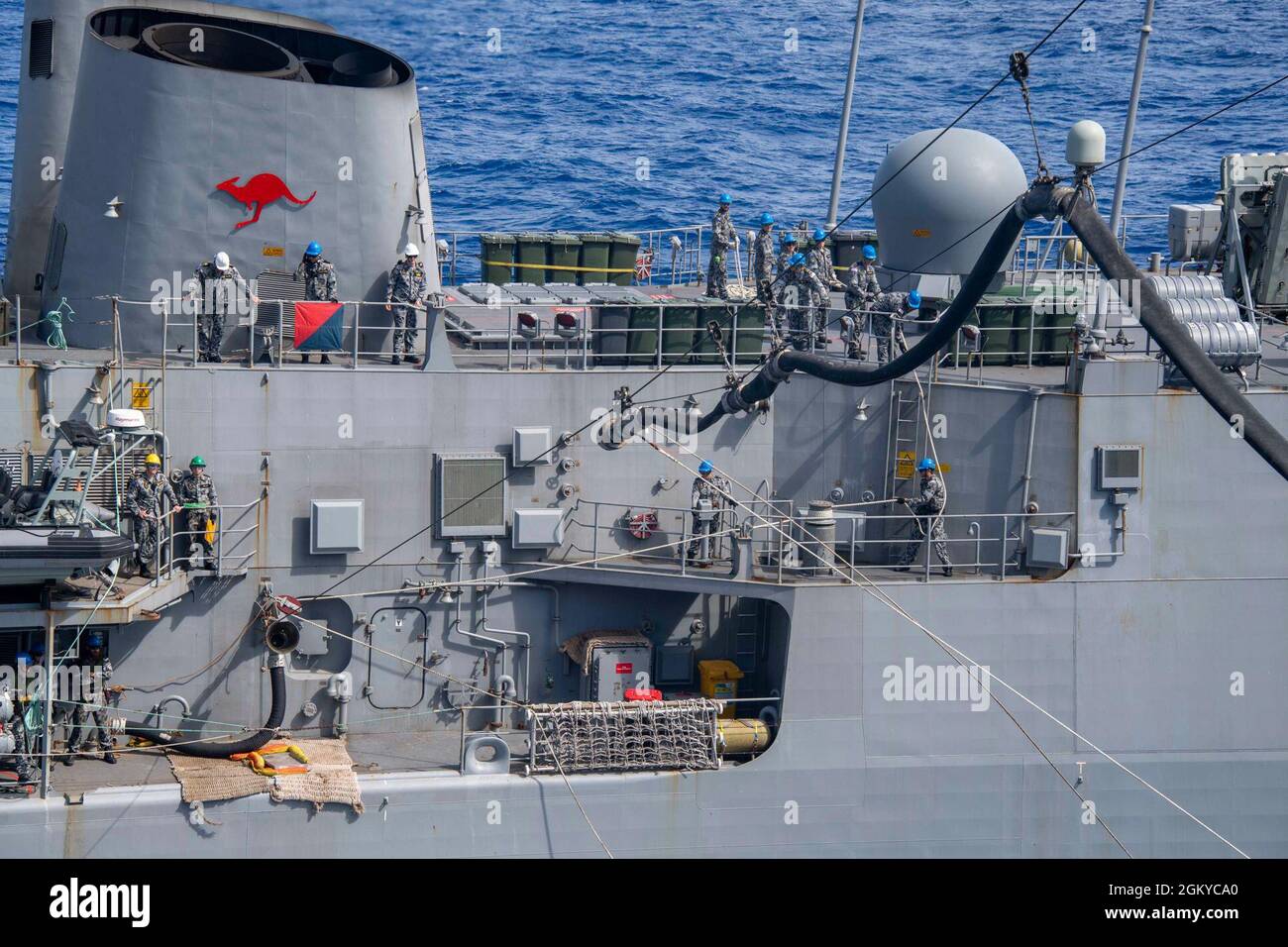 CORAL SEA (July 27, 2021) The Royal Australian Navy frigate HMAS ...