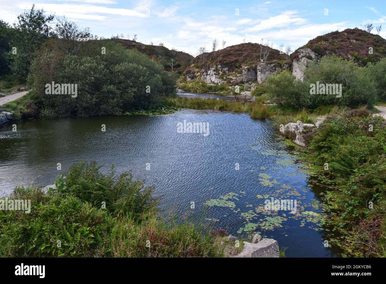 Haytor Quarry 070921 Stock Photo - Alamy