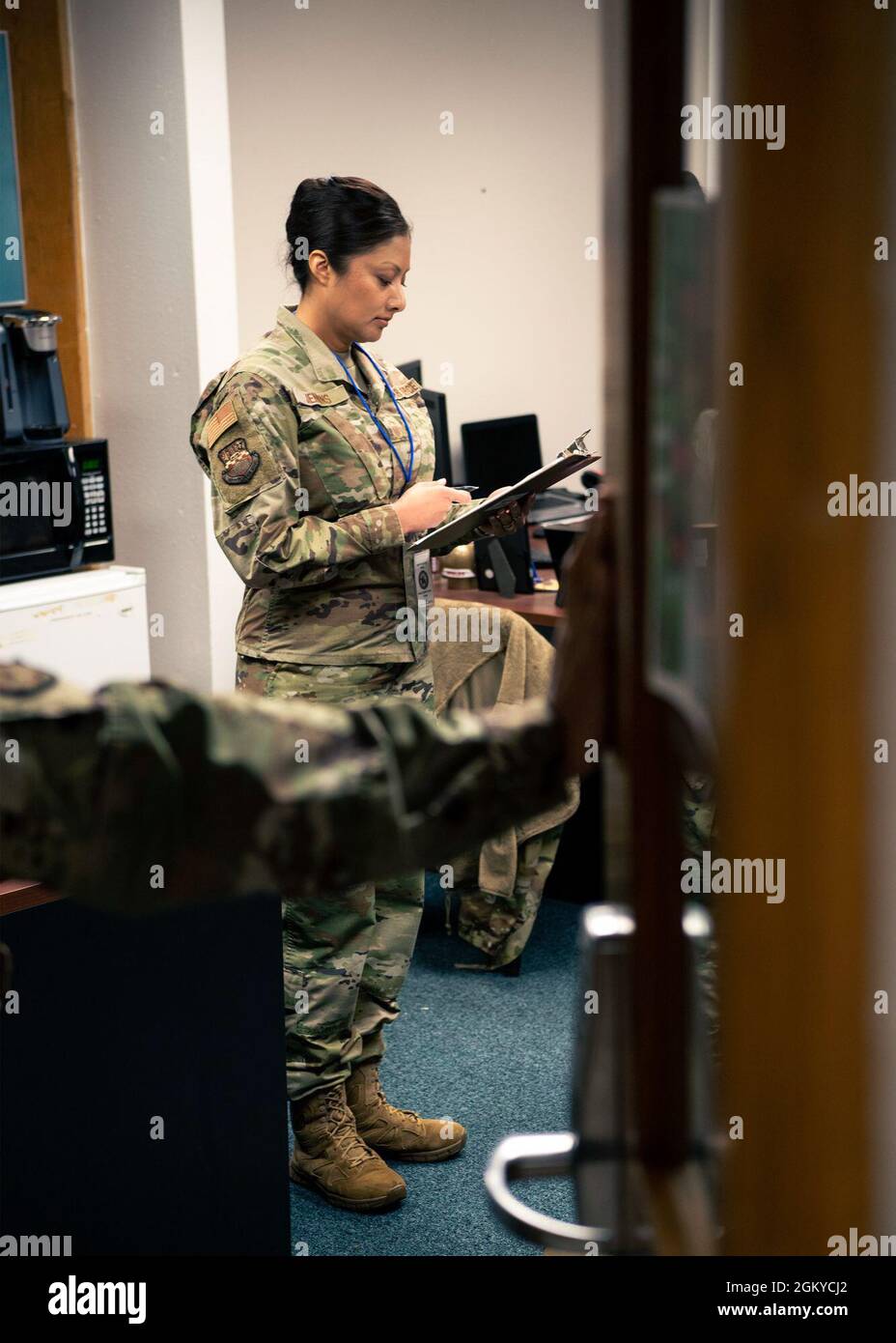 Senior Master Sgt. Angela Jenkins, 149th Fighter Wing Inspector General ...