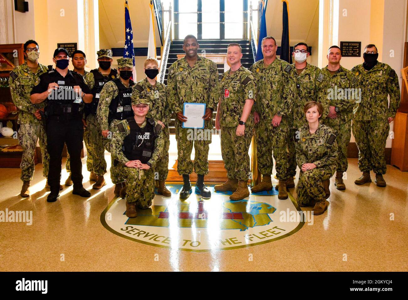 GREAT LAKES, Il. (July 28, 2021) Master Chief Master-at-Arms Donald ...