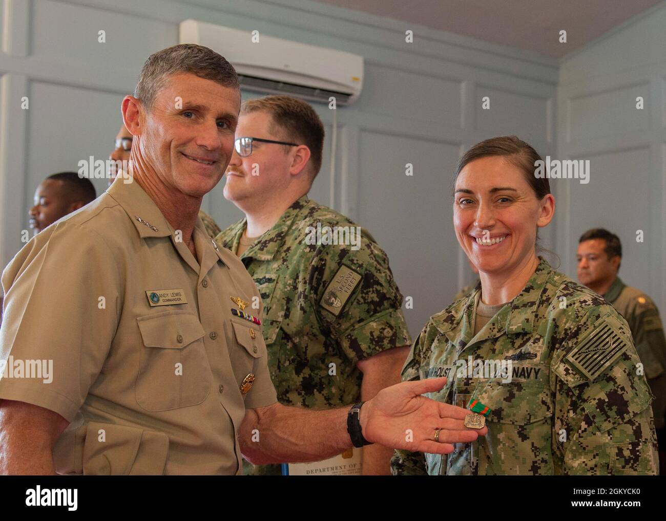 NORFOLK, Va. (July 28, 2021) Ensign Mary-Elizabeth Wootan-Holst is ...