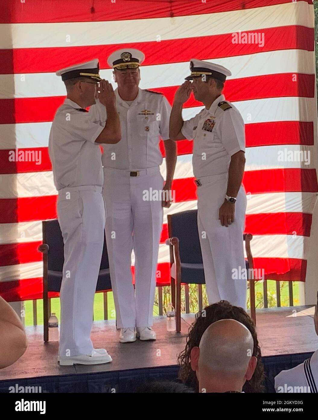 Capt. Matthew Frauenzimmer relieved Capt. Jonathan Kline as Commanding ...