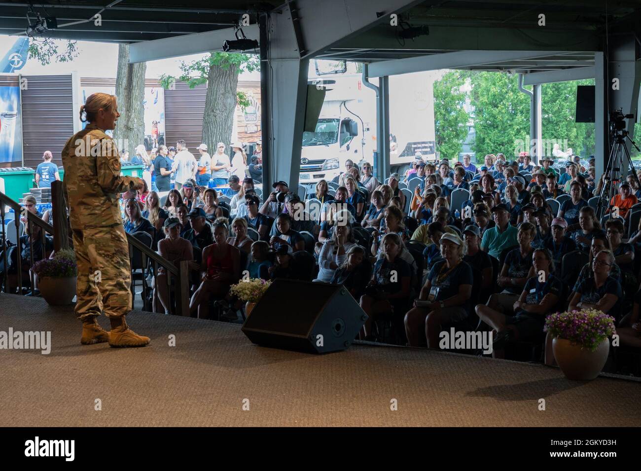 U.S. Air Force Col. Allison Black, 24th Special Operations Wing vice ...