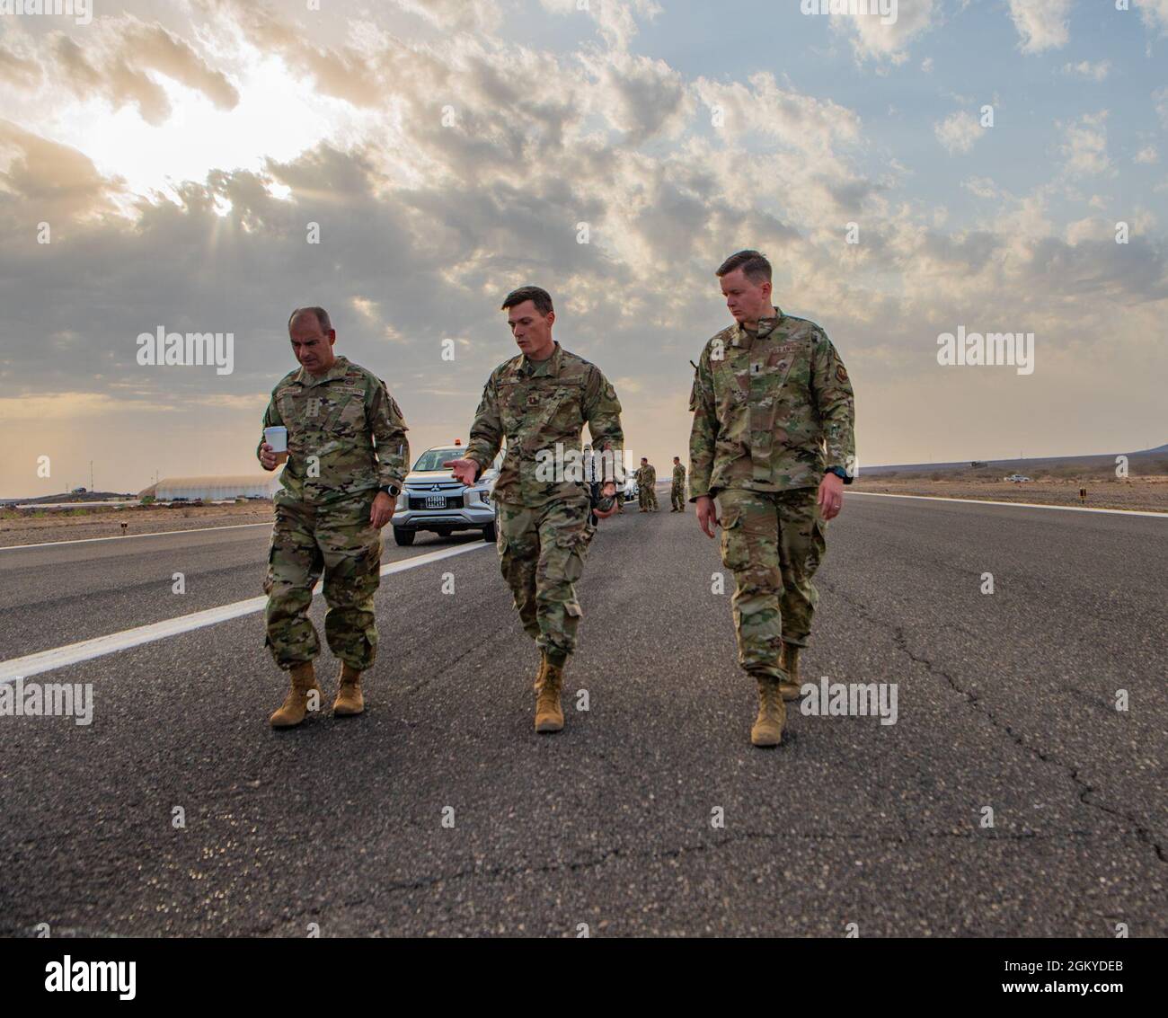 U.S. Air Force Gen. Jeffrey Harrigian, U.S. Air Forces Europe and Air ...