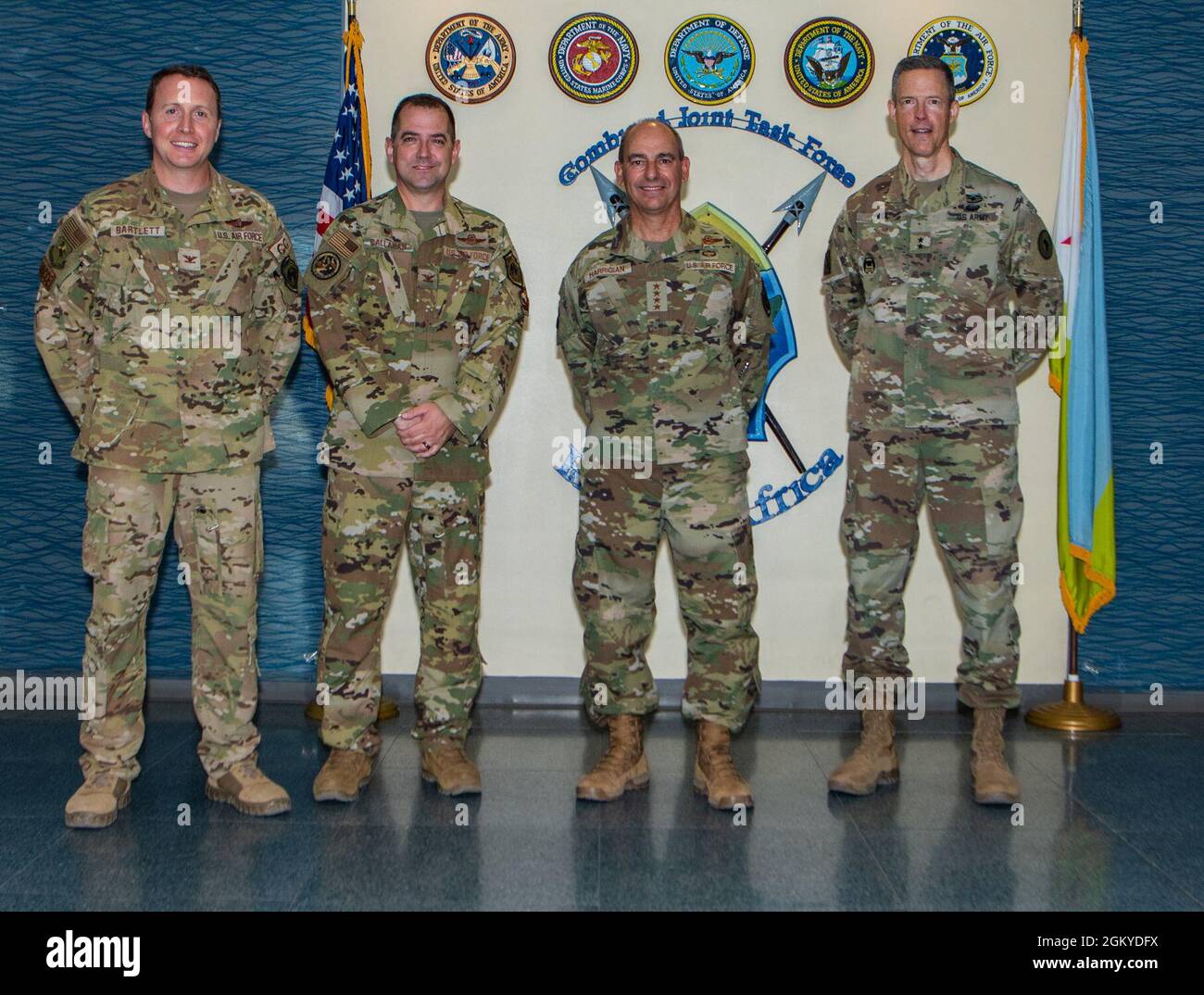 U.S. Air Force Gen. Jeffrey Harrigian, U.S. Air Forces Europe and Air ...