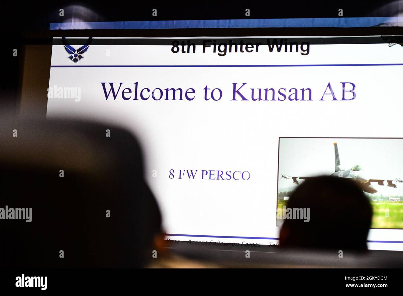 Airmen from the 8th Fighter Wing attend a Personnel Support for ...