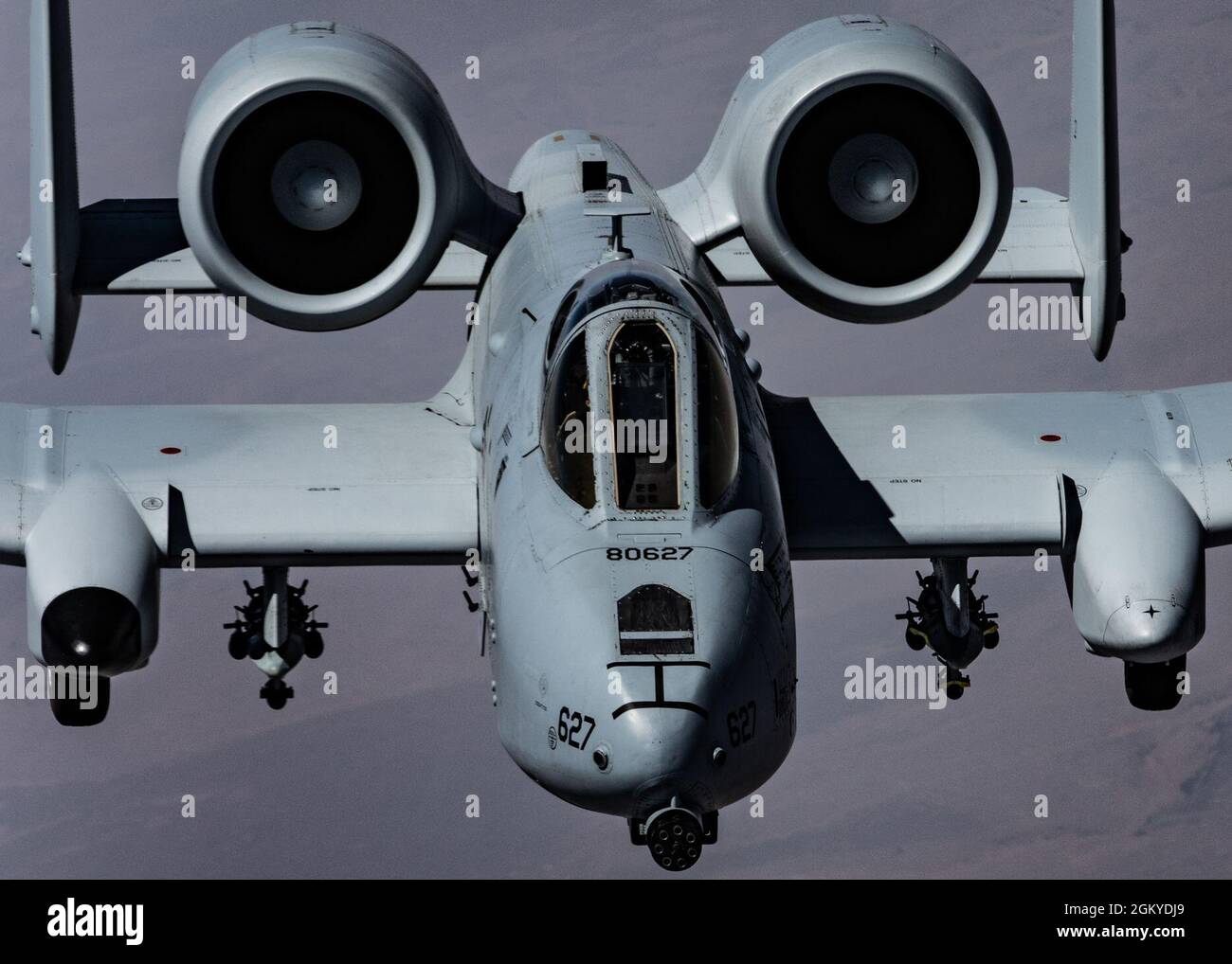 An A-10 Thunderbolt II, from the 124th Fighter Wing, Idaho Air National ...