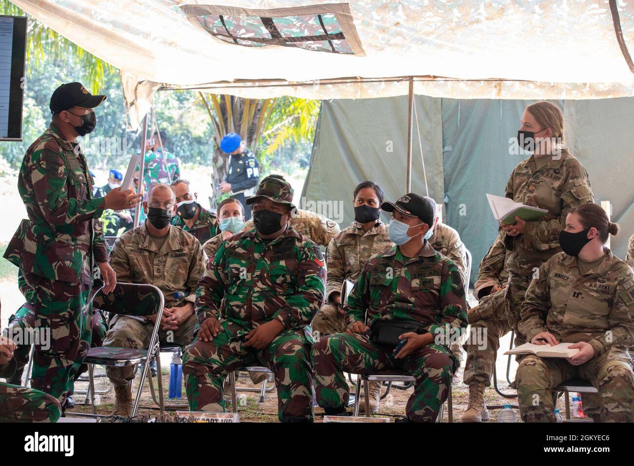 Maj. Lanea Derringer, support operations officer of Task Force Warrior ...