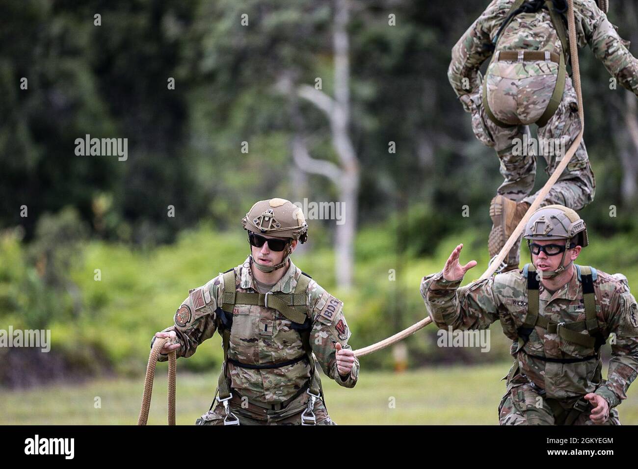 25th Infantry Division Lightning Academy Air Assault instructors ...