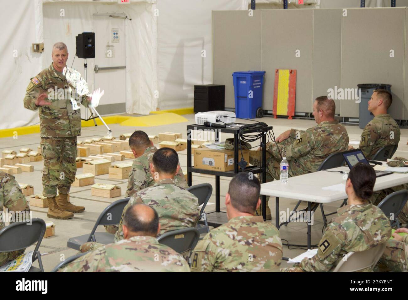 Command Sgt. Maj. John P. McDwyer, command sergeant major of First Army ...