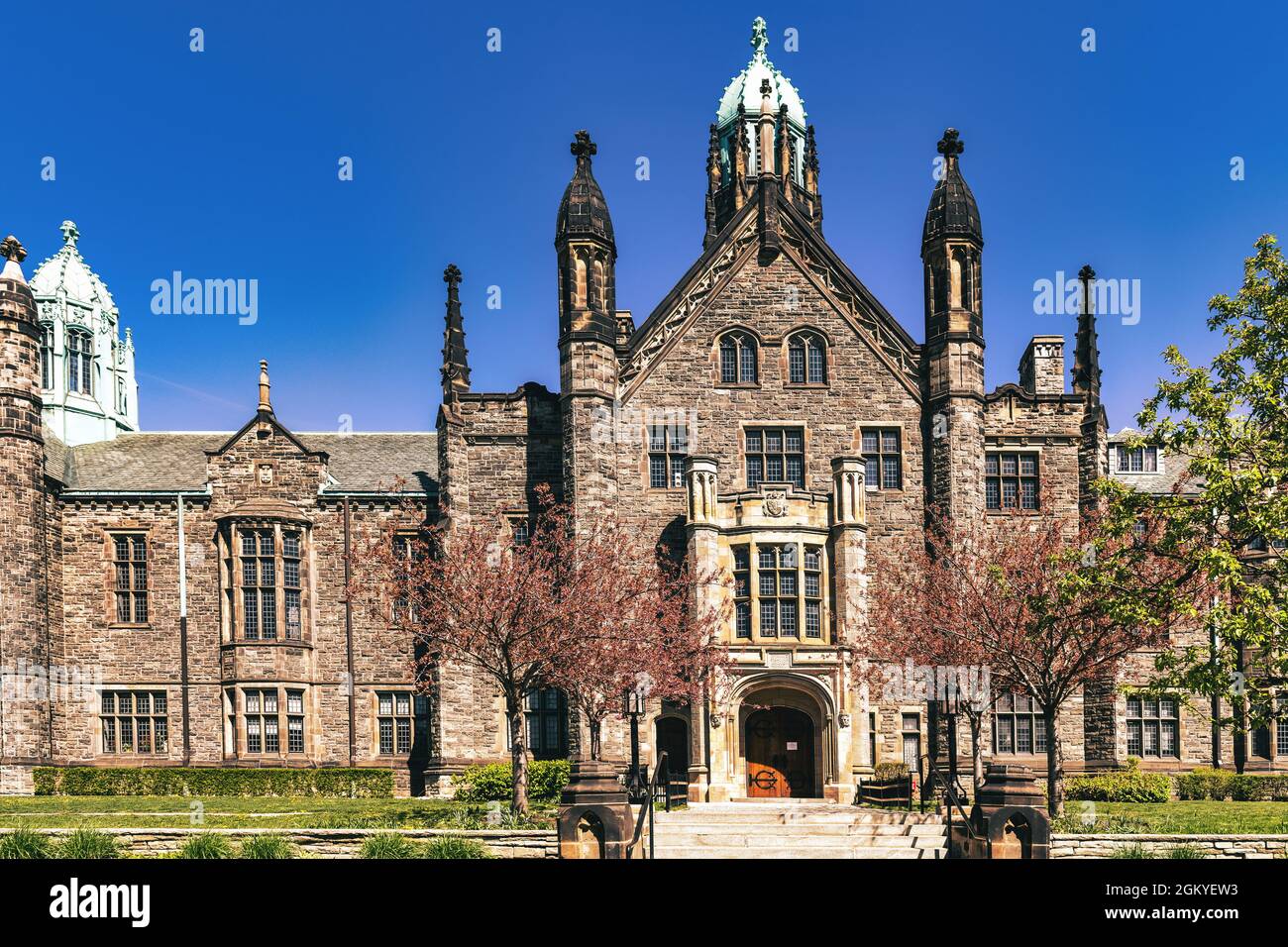 Trinity College Building Architecture, Toronto, Canada Stock Photo - Alamy