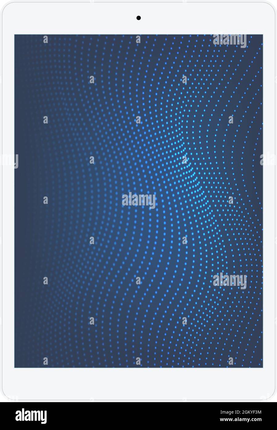 Digital tablet portable information device Stock Vector Images - Alamy