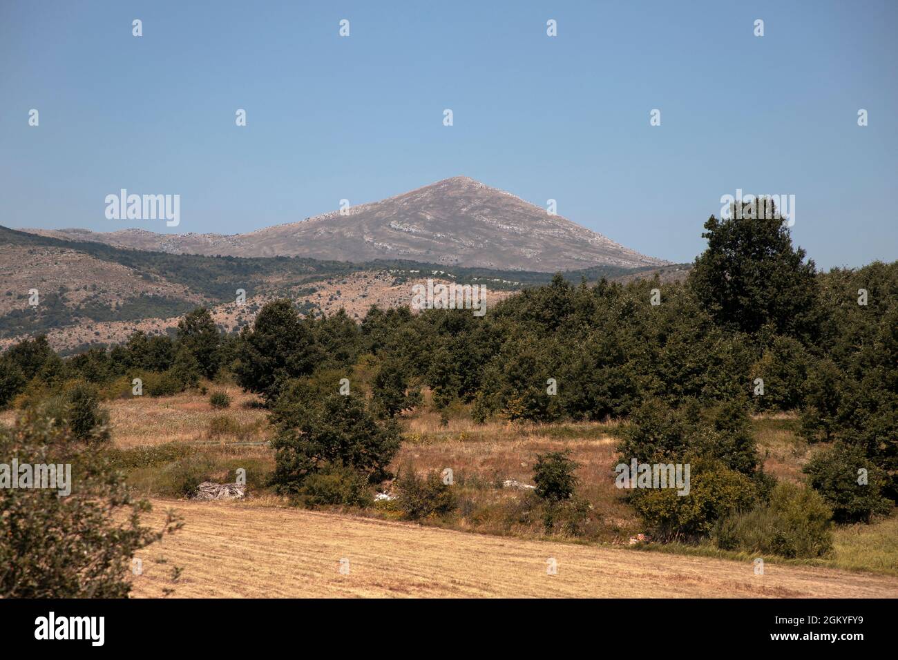 View of Mountain Rtanj in Eastern Serbia Stock Photo - Alamy
