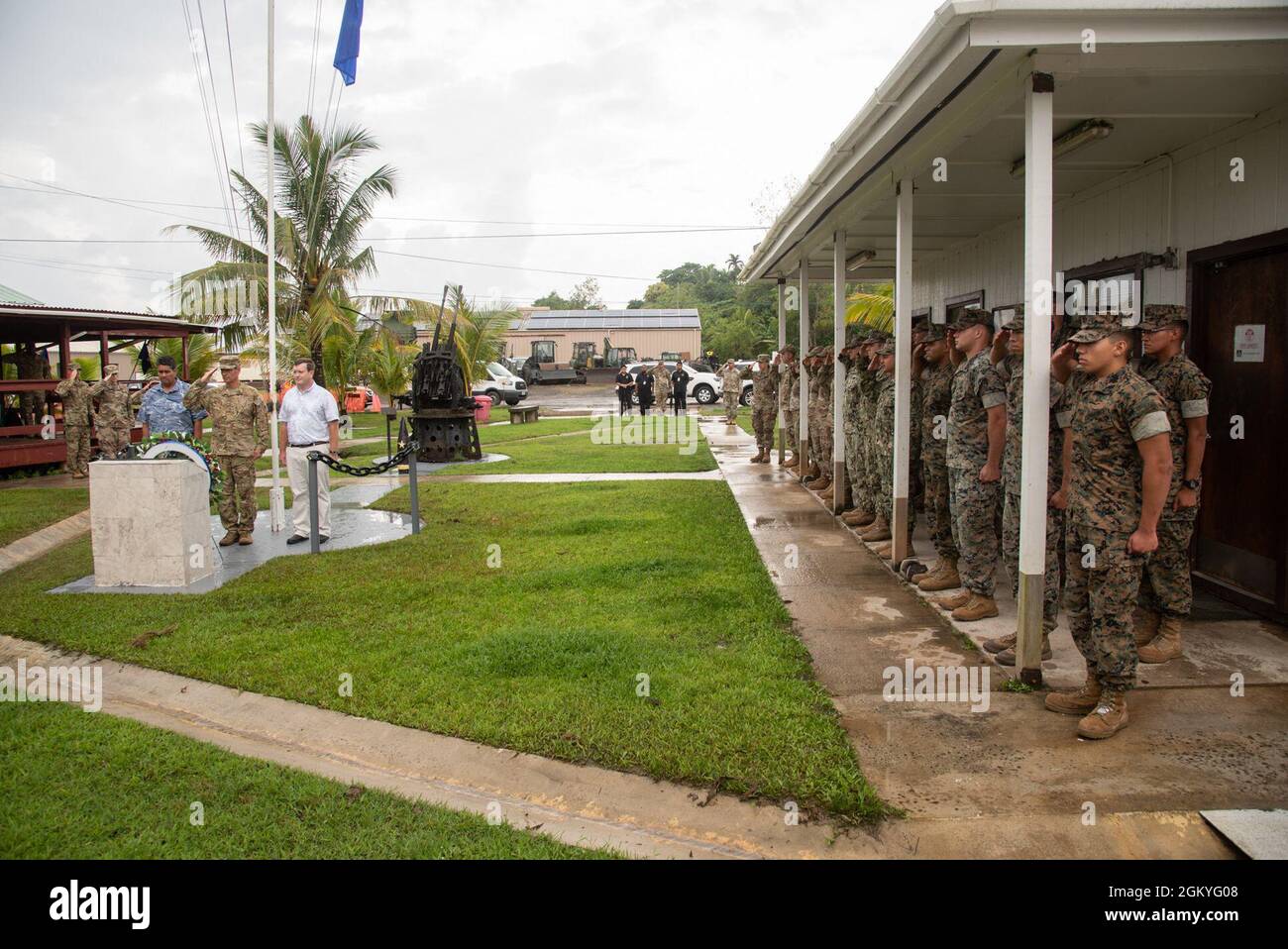 210728-N-QR336-1008 KOROR, Palau (July 28, 2021) U.S. Navy Seabees with ...