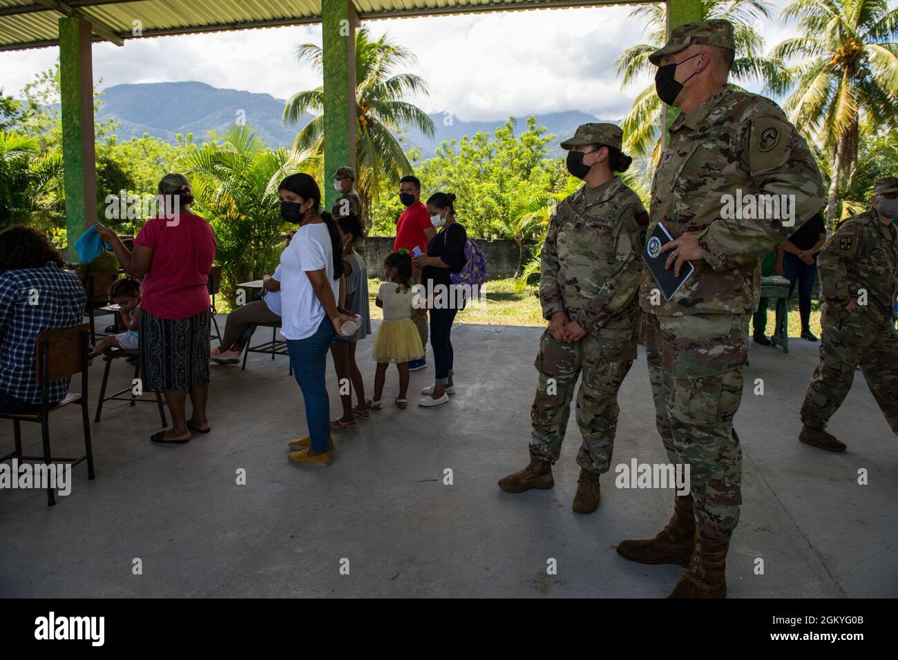 U.S. Army Capt. Lauren Bell, a nurse with the Medical Element, Joint ...