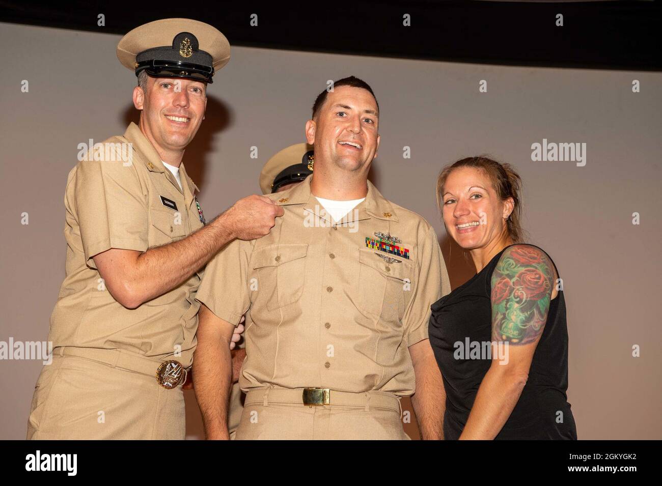 U.S. Navy Fire Controlman Senior Chief Michael Kirby, from Cottage ...