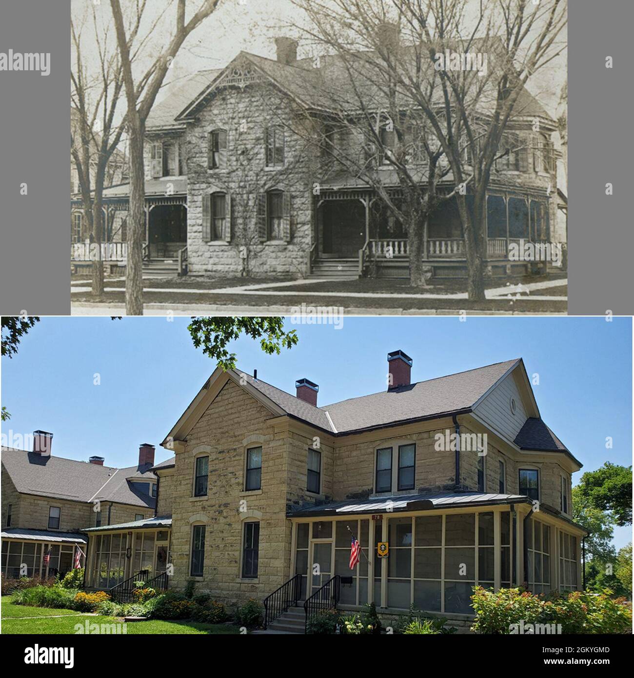 This Fort Riley Friday we begin our stroll down Officer's Row ...