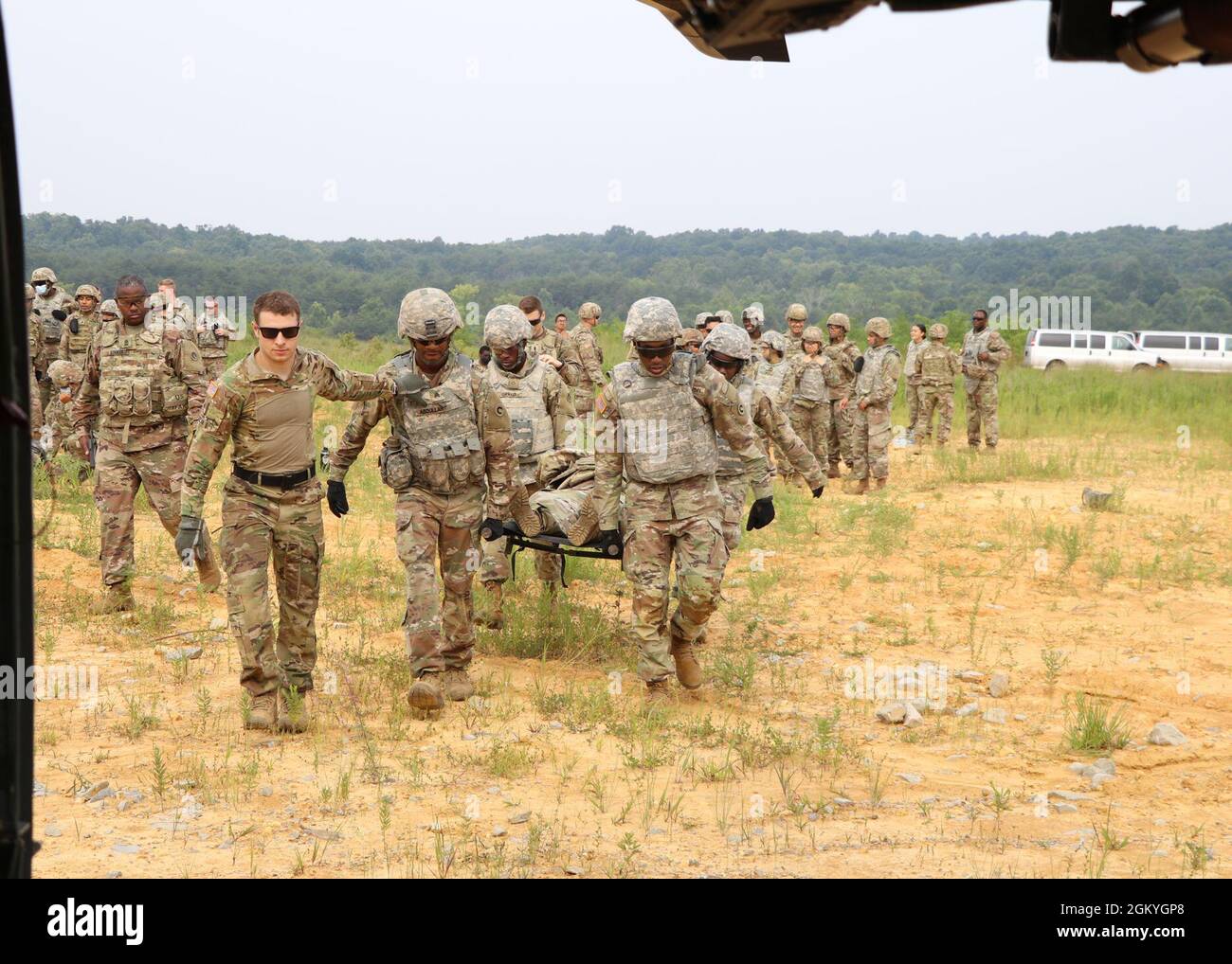 Staff Sgt. Jordan Magolan, combat medic, C Company, 5th Battalion ...