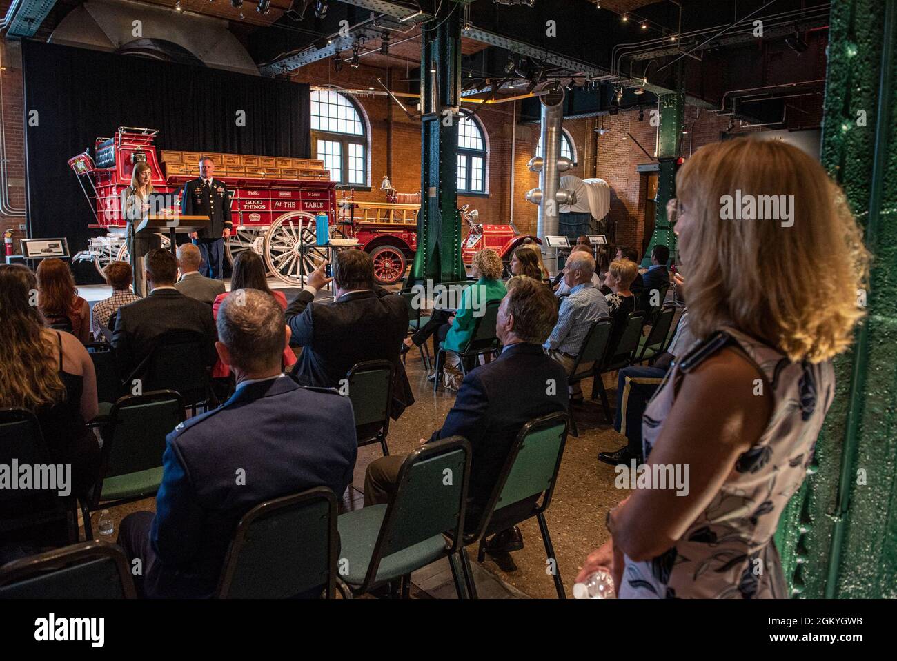 Lenna Hawkins, deputy district engineer for the U.S. Army Corps of ...