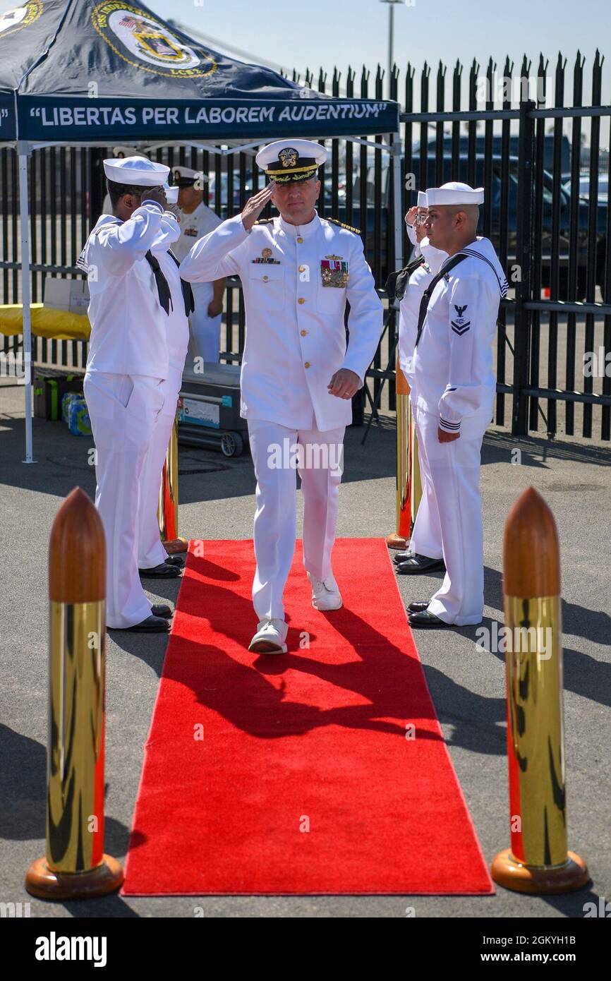 SAN DIEGO (July 29, 2021) – Capt. John Fay, Commodore, Commander ...