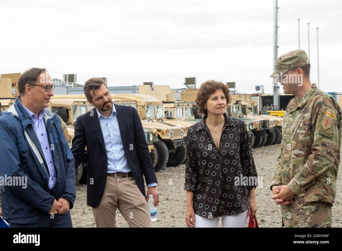 Maj. Nathaniel P. Dams, Executive Officer of 3rd Battalion, 66th ...