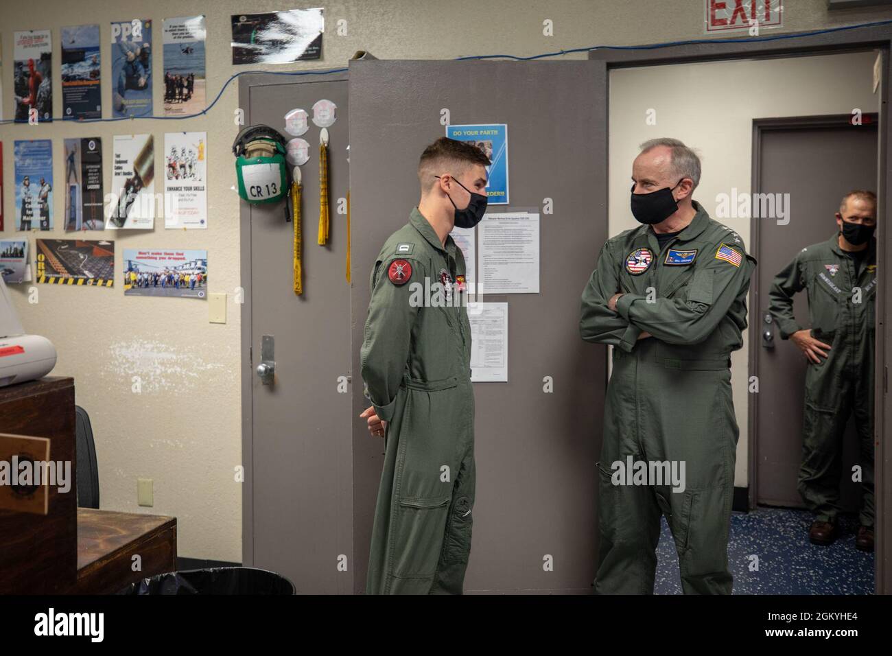 Vice chief of naval operations adm bill lescher hi-res stock ...