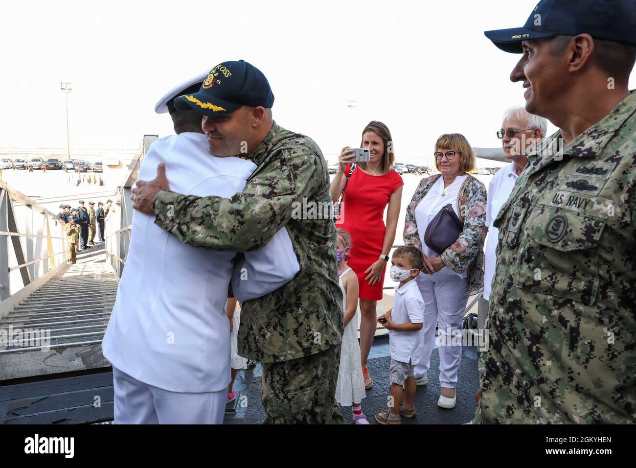 NAVAL STATION ROTA, Spain (July 29, 2021) Cmdr. John D. John says ...