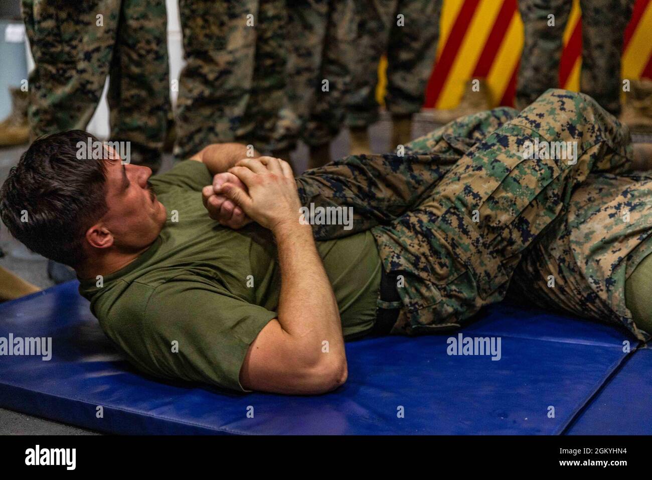 U.S. Marines with Marine Medium Tiltrotor Squadron 265 (Reinforced ...