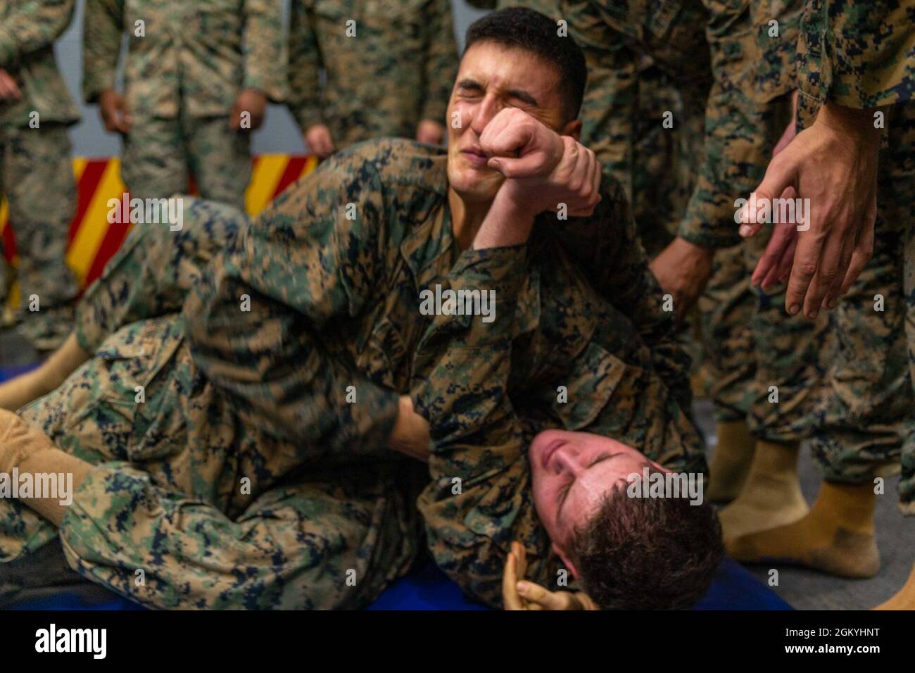 U.S. Marines with Marine Medium Tiltrotor Squadron 265 (Reinforced ...