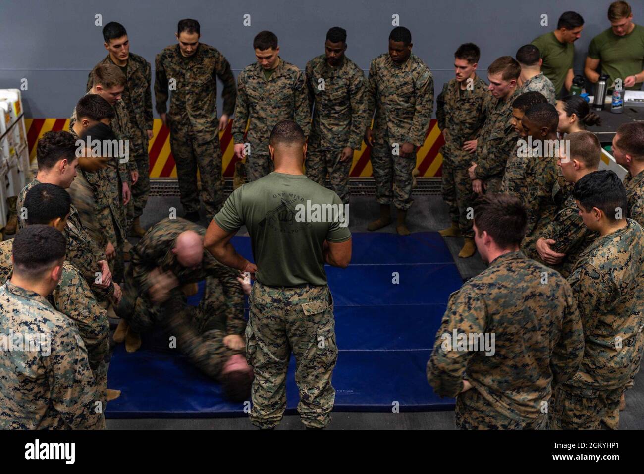 U.S. Marines with Marine Medium Tiltrotor Squadron 265 (Reinforced ...