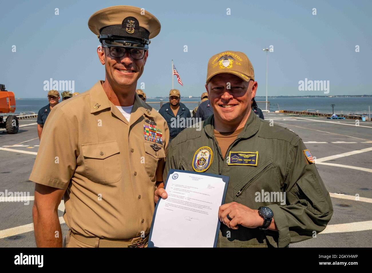 210729-N-PC065-1026 NORFOLK, Va. (July 29, 2021) Capt. Chris “Chowdah ...