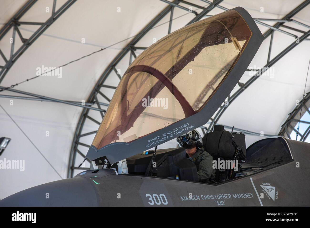 U.S. Marine Corps Maj. Gen. Christopher Mahoney, the commanding general ...