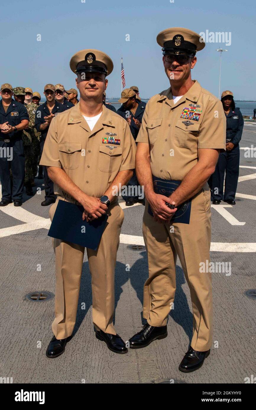 210729-N-PC065-1050 NORFOLK, Va. (July 29, 2021) Master Chief Hospital ...