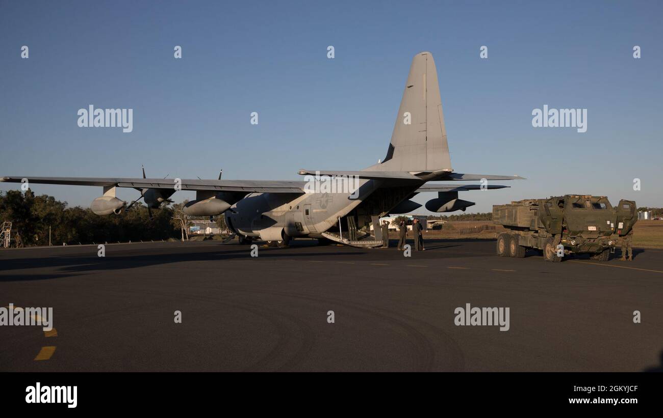 U.S. Marines with Marine Aerial Refueler Transport Squadron 152 off ...