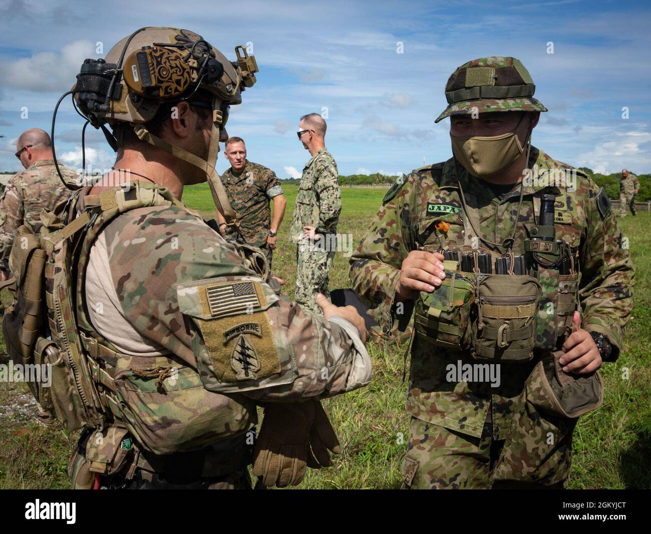ANDERSEN AIR FORCE BASE, Guam – A U.S. Army Green Beret with 1st ...