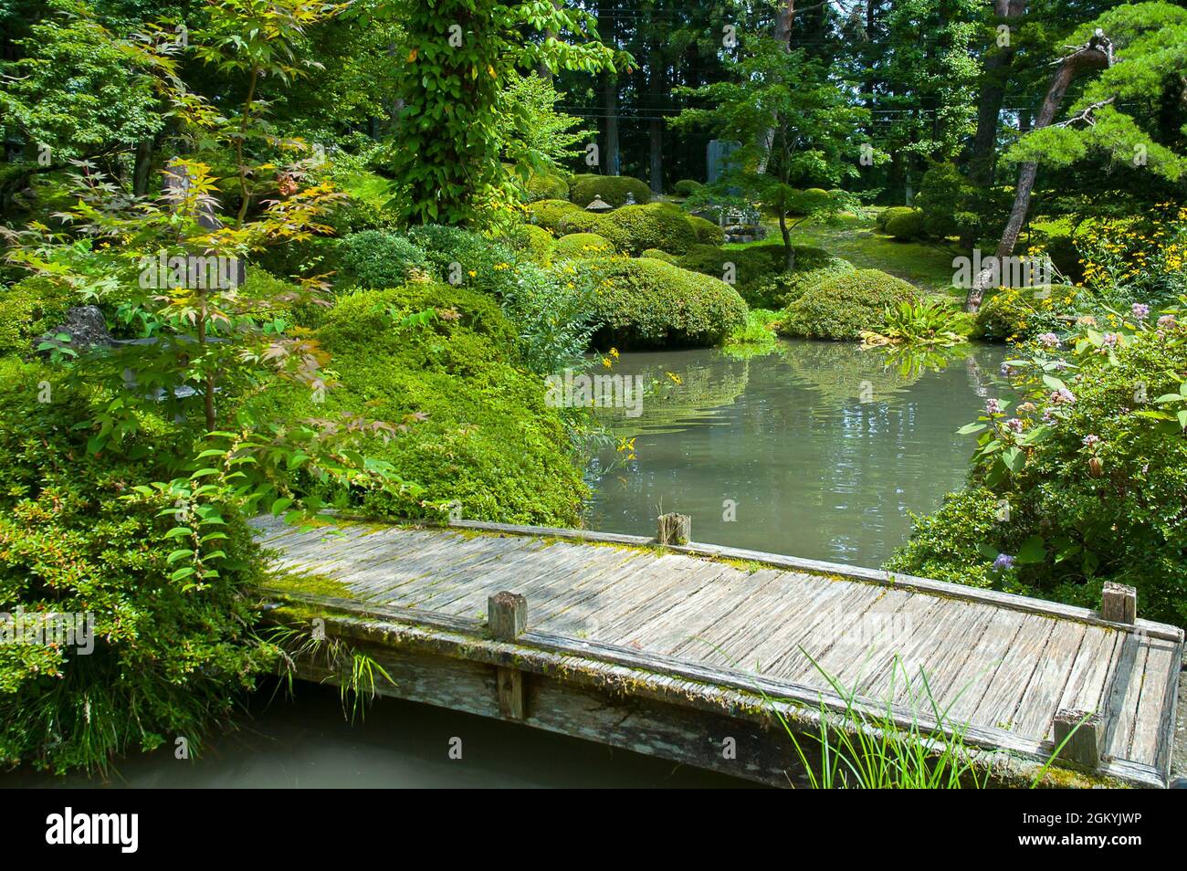 Japanese garden at Nikko, Japan Stock Photo - Alamy