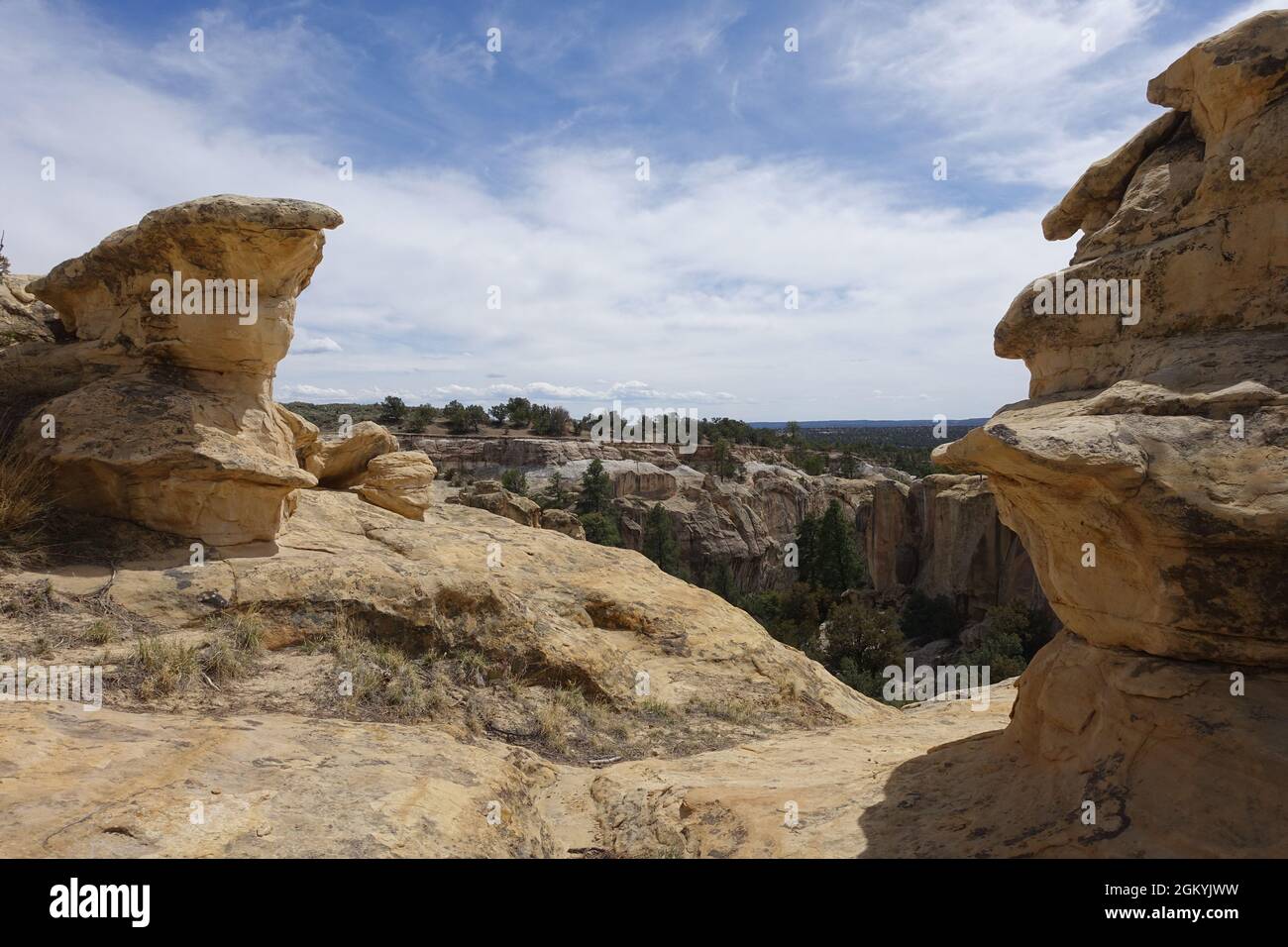Graffiti from pioneers heading west carved into the sandstone base of ...