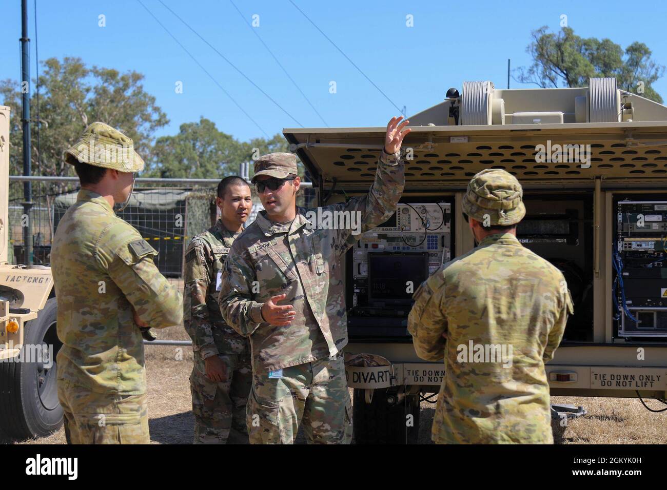 2nd Lt. Nicholas Sidow, a signal corps. officer assigned to the Signal ...
