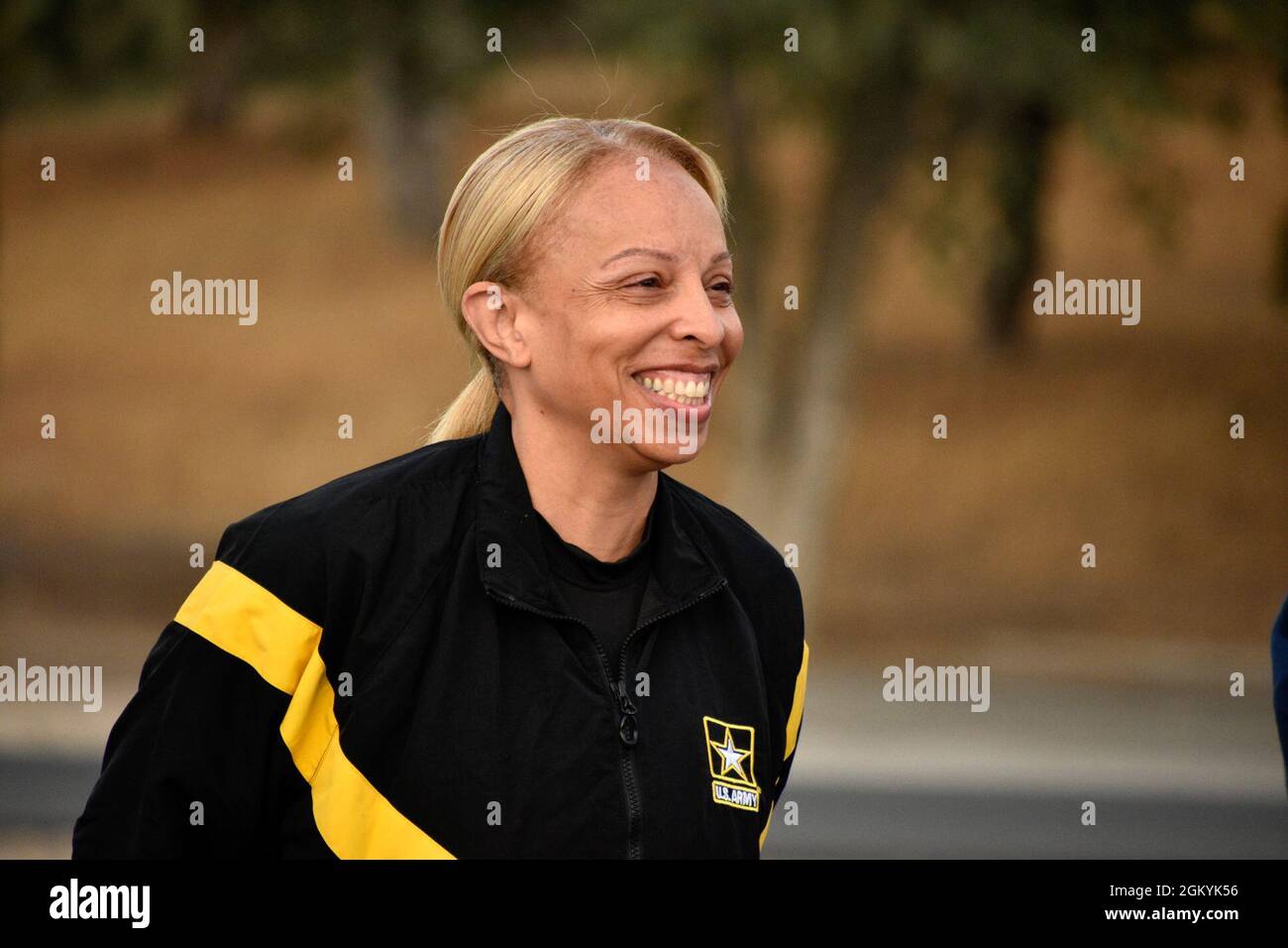Col. Lisa M. Lamb participated in a Hike to the Cross in honor of the ...